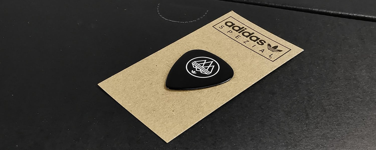 Custom printed guitar plectrums - Printed Plectrums