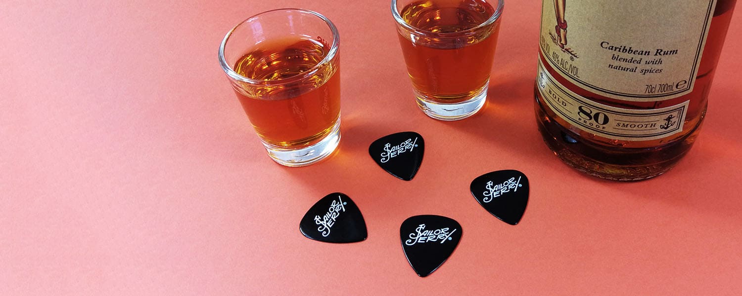 Custom printed guitar plectrums - Printed Plectrums